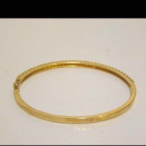 Technibond | Jewelry | Rare Technibond White Topaz Gemstone Hinged ...